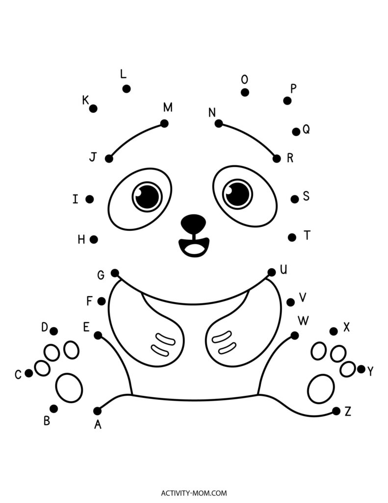 Join The Dots Alphabets Worksheets - Free Printable Worksheets