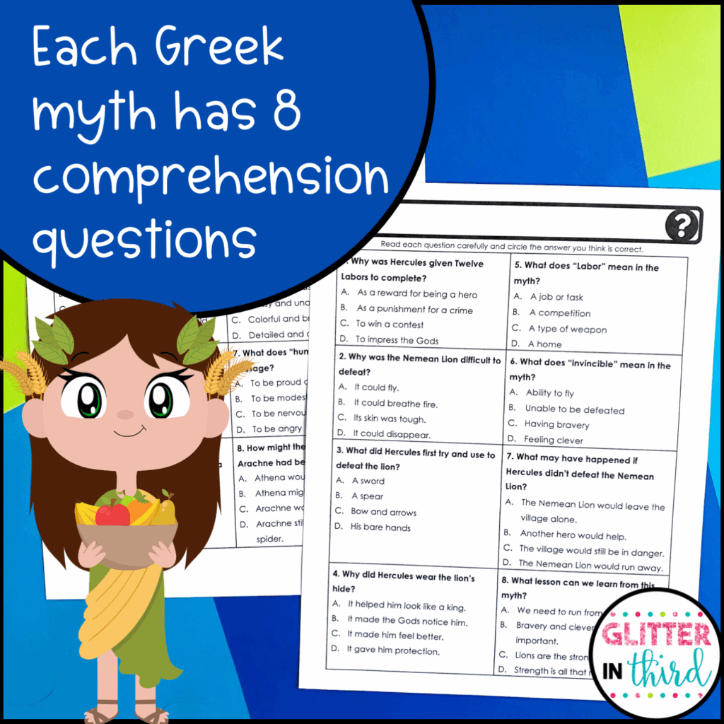 Ancient Greek Reading Comprehension Worksheets - Printable Worksheets ...