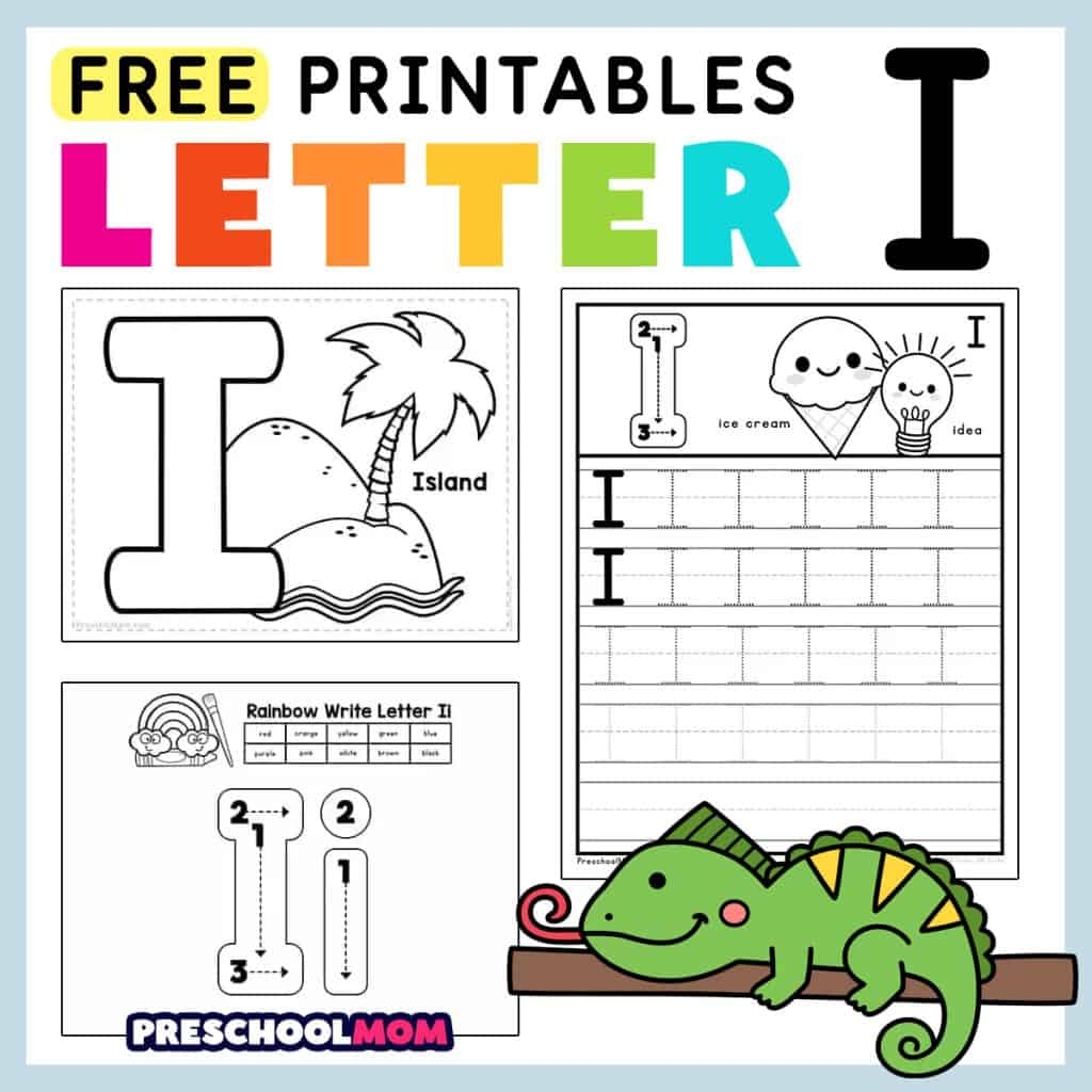 Letter I Free Printable Worksheets - Free Printable Worksheets