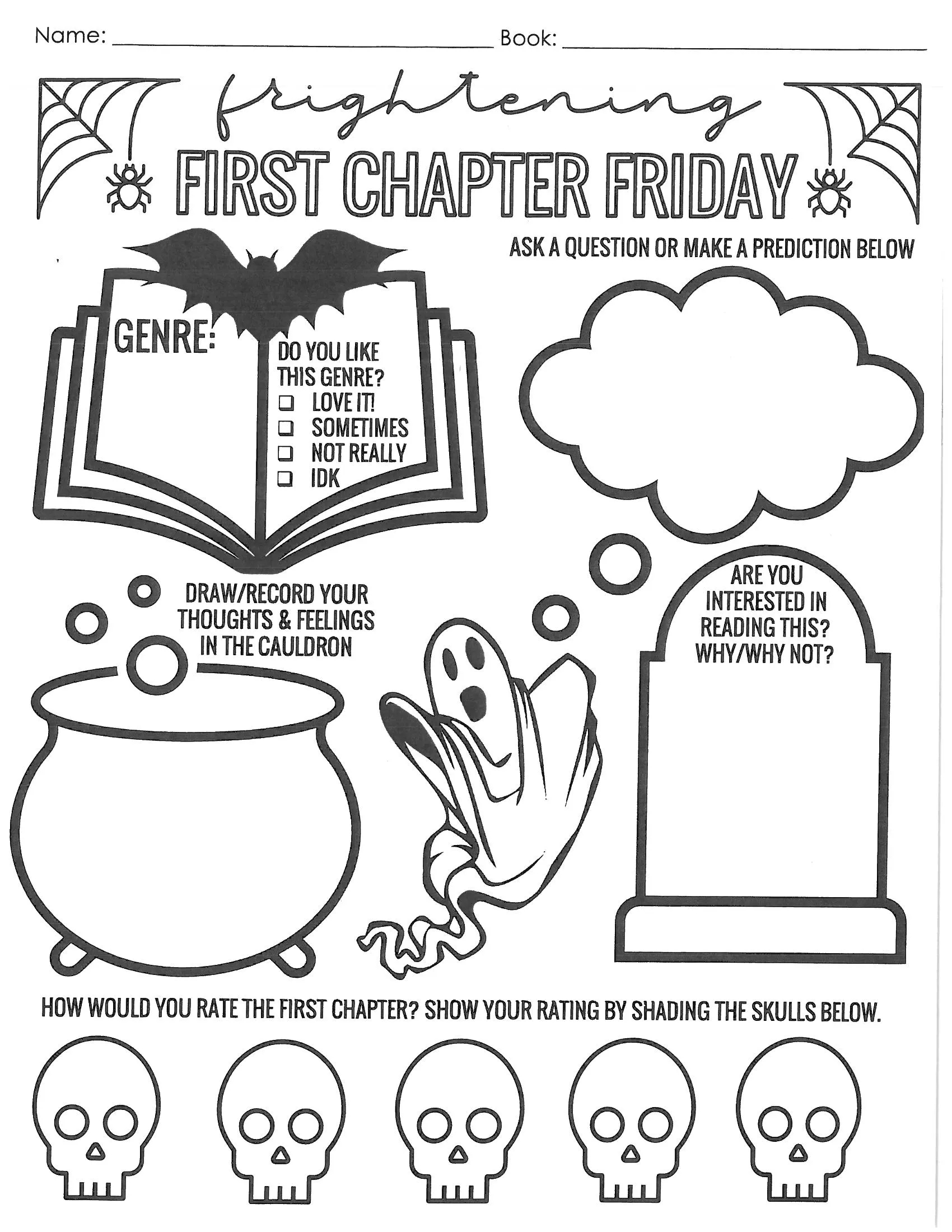 Friday The 13th Printable Worksheets - Free Printable Worksheets